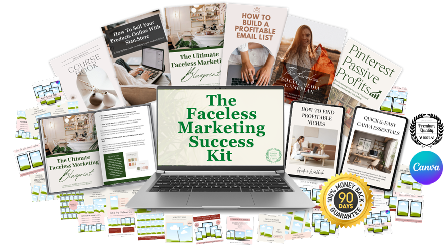 The Faceless Marketing Success Kit - Special Discount Offer